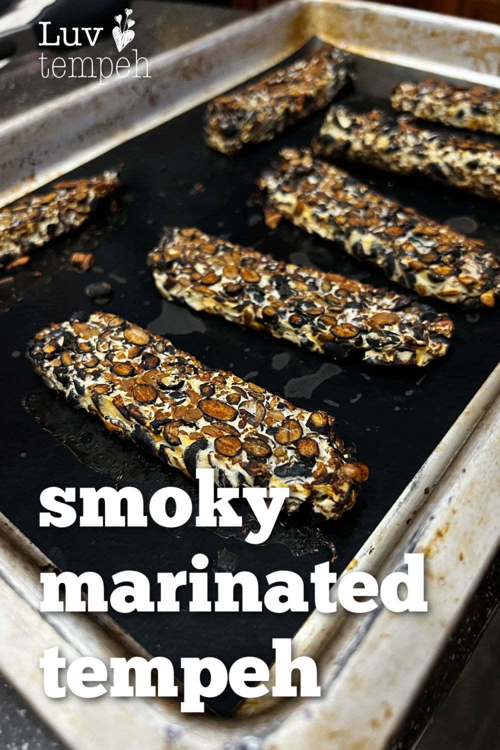 Smoky Marinated Tempeh