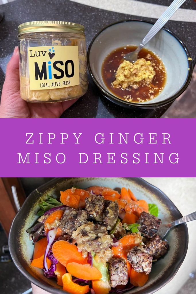 Zippy Ginger Miso Dressing